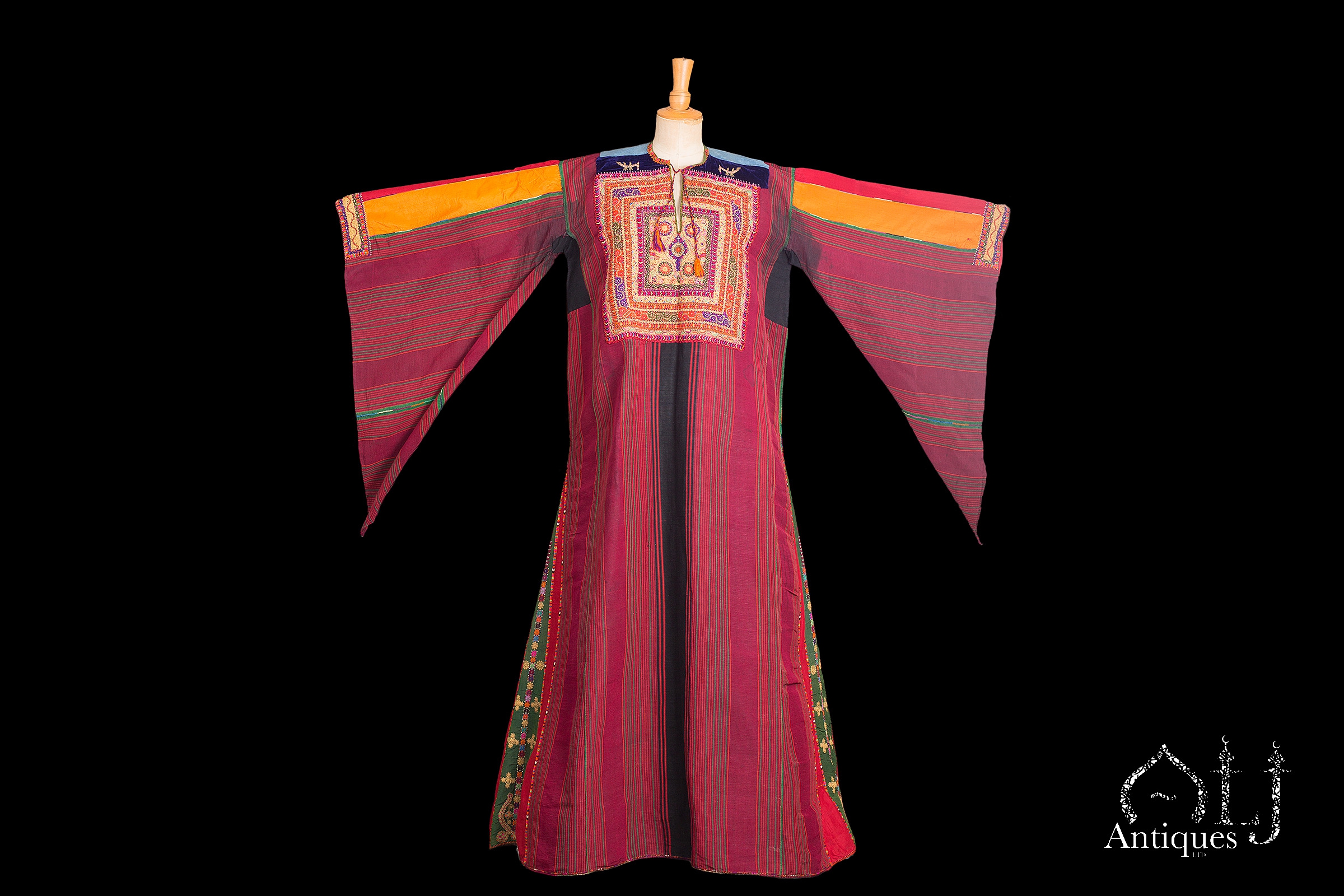 Palestinian Costumes, A Rare Bethlehem Style Wedding Royal Dress (Thobe ...