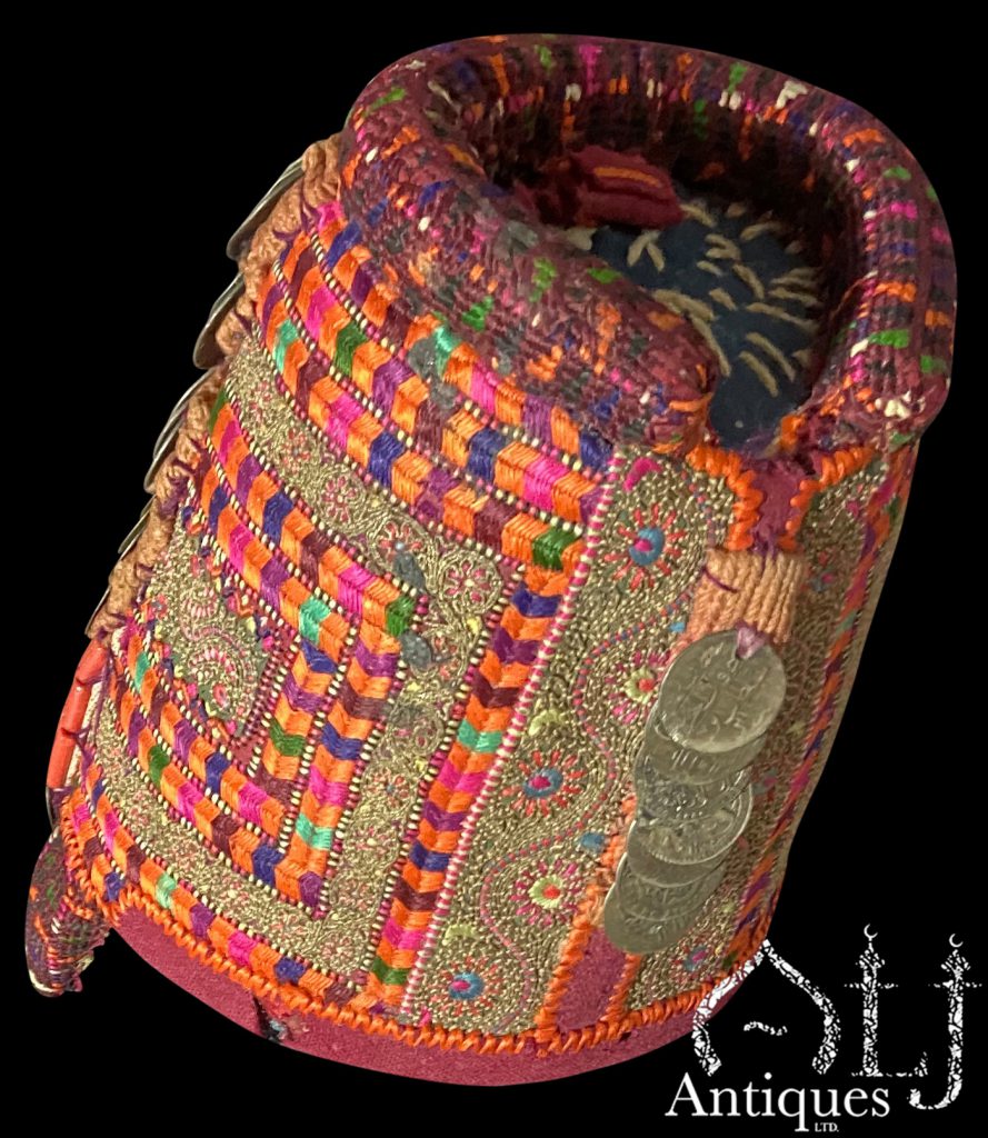 Shatweh (Married Woman’s Headdress) Adorned with Bride Wealth Coins ...