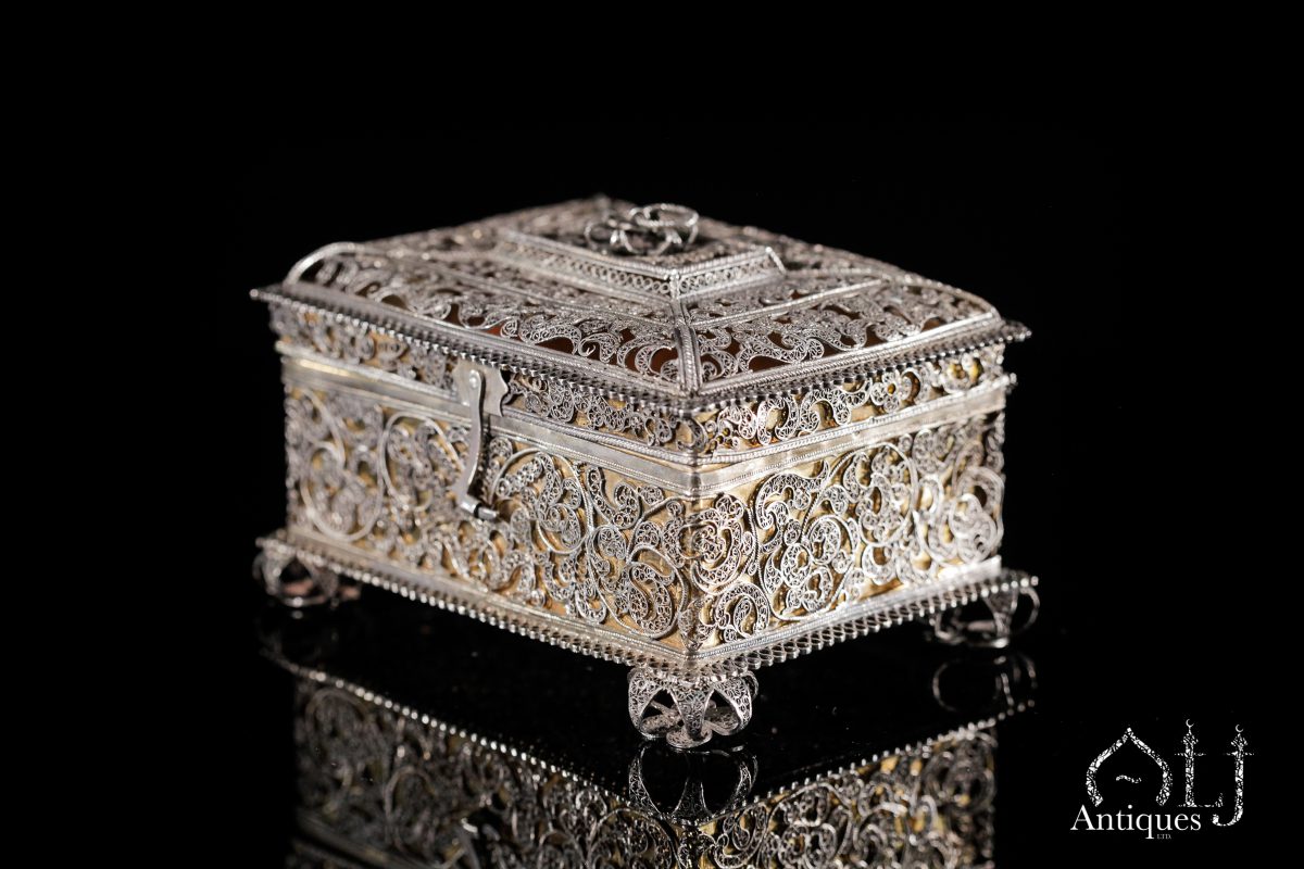 An Exceptionally Rare And Important Dutch-Colonial Filigree Silver And ...